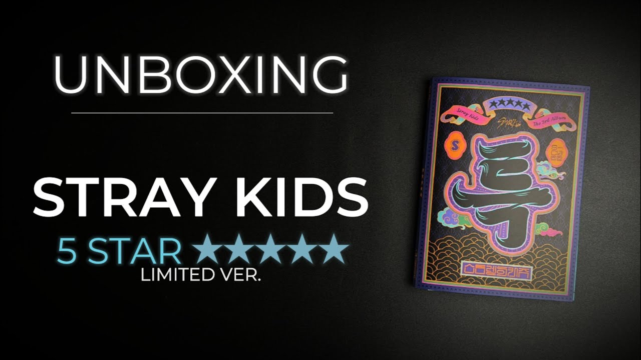 Stray Kids – 5 STAR Limited ver. Unboxing | Case 047