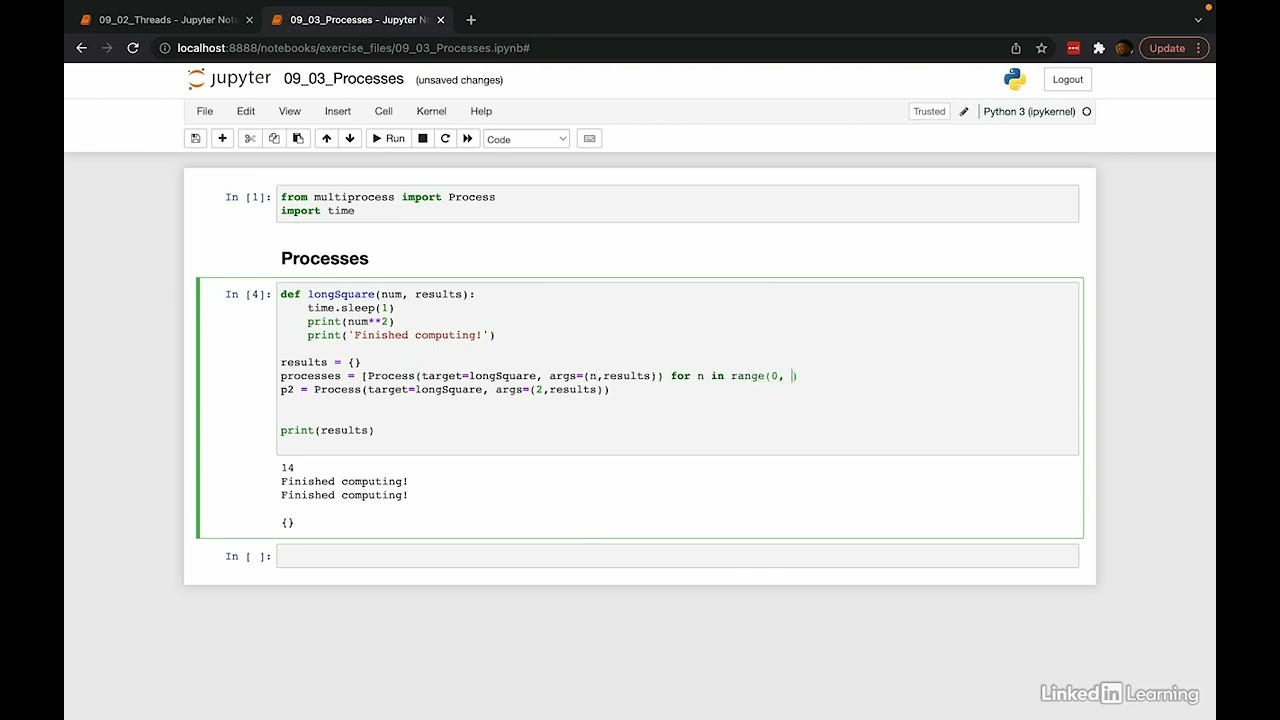 Multiprocessing |  | Python Essential Training