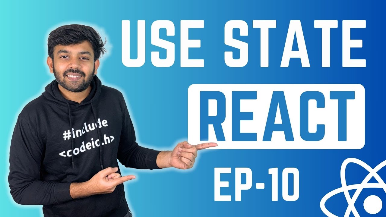 Use State Hook in React | React Ep- 10 | code io - Tamil