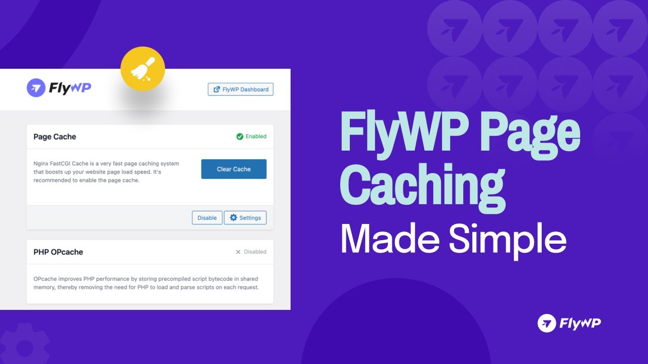 Fast Websites Start Here: FlyWP Page Caching Guide | FlyWP Helper Plugin