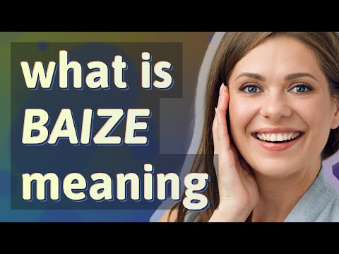 Baize | meaning of Baize