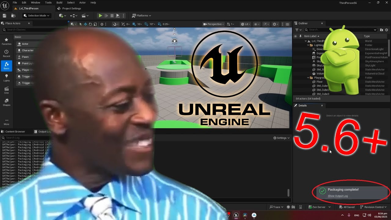Unreal 5.6 Android setup