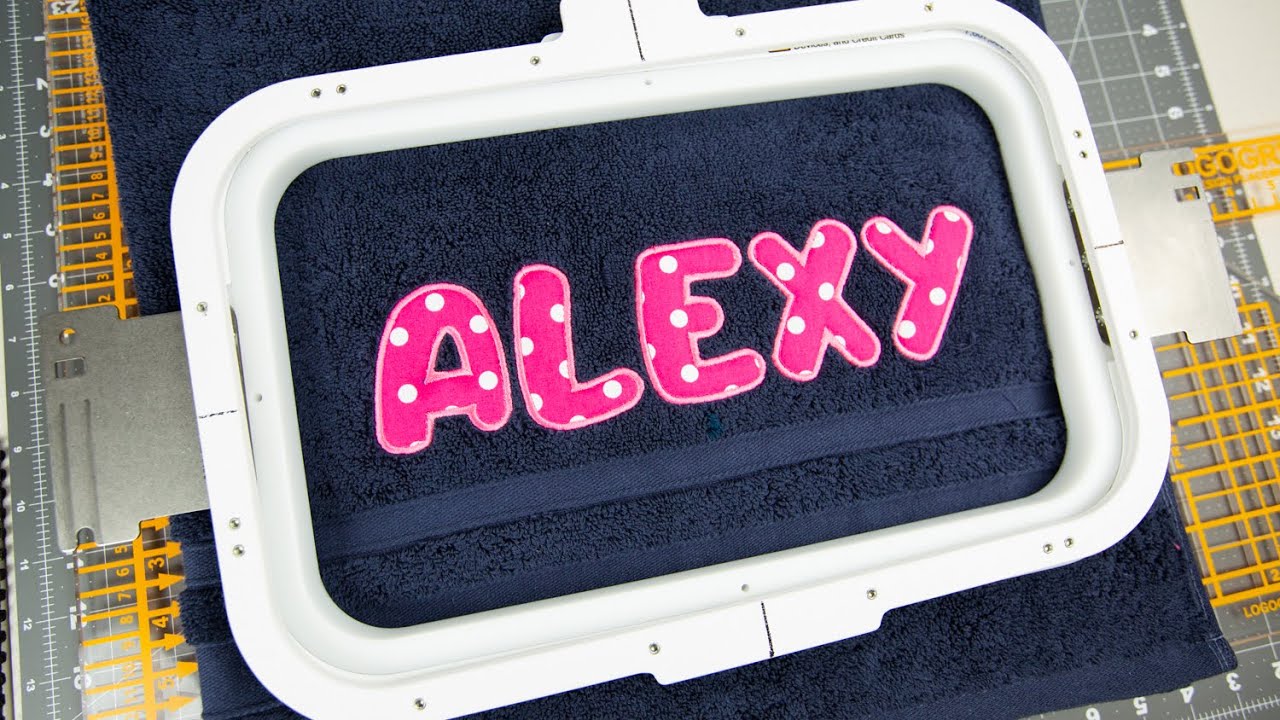 How to applique any letter using Dafont, Wilcom Hatch 2, and The Ricoma MT-1501