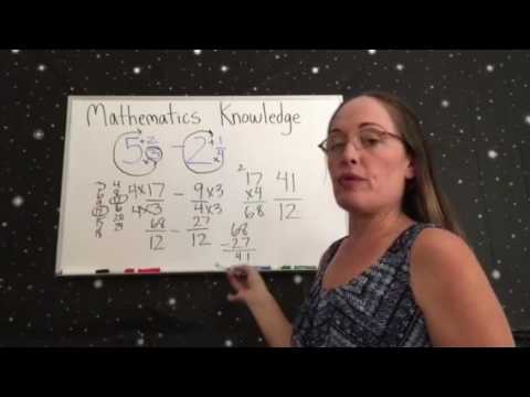 Turning proper fractions into improper fractions