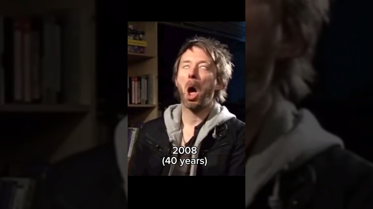 Thom Yorke through his years of journey #music #shorts