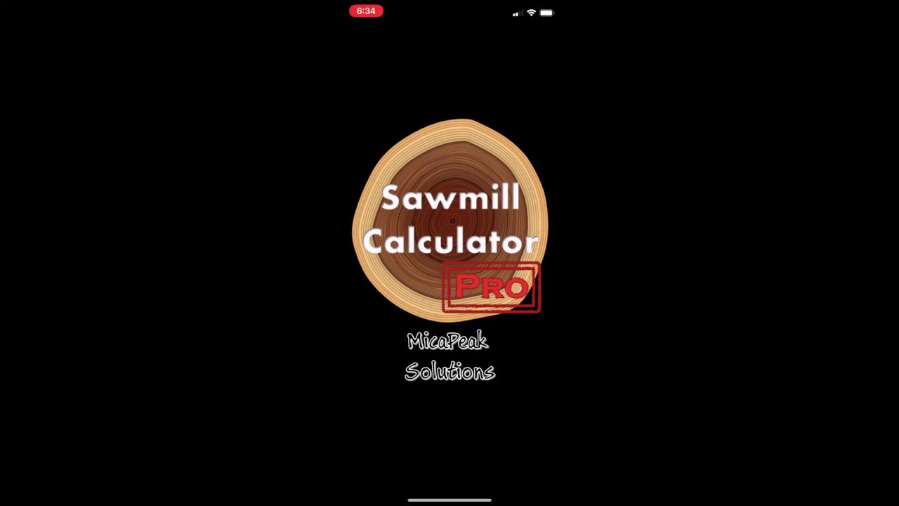 Sawmill Calculator Pro Tutorial
