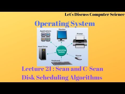 Operating System | Lecture 21 | Scan and C-Scan Disk Scheduling Algorithms