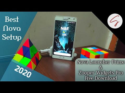 Best Nova Setup | Nova Launcher Prime Free Download | Zooper Widgets Free Download | SHAAD RAZVI