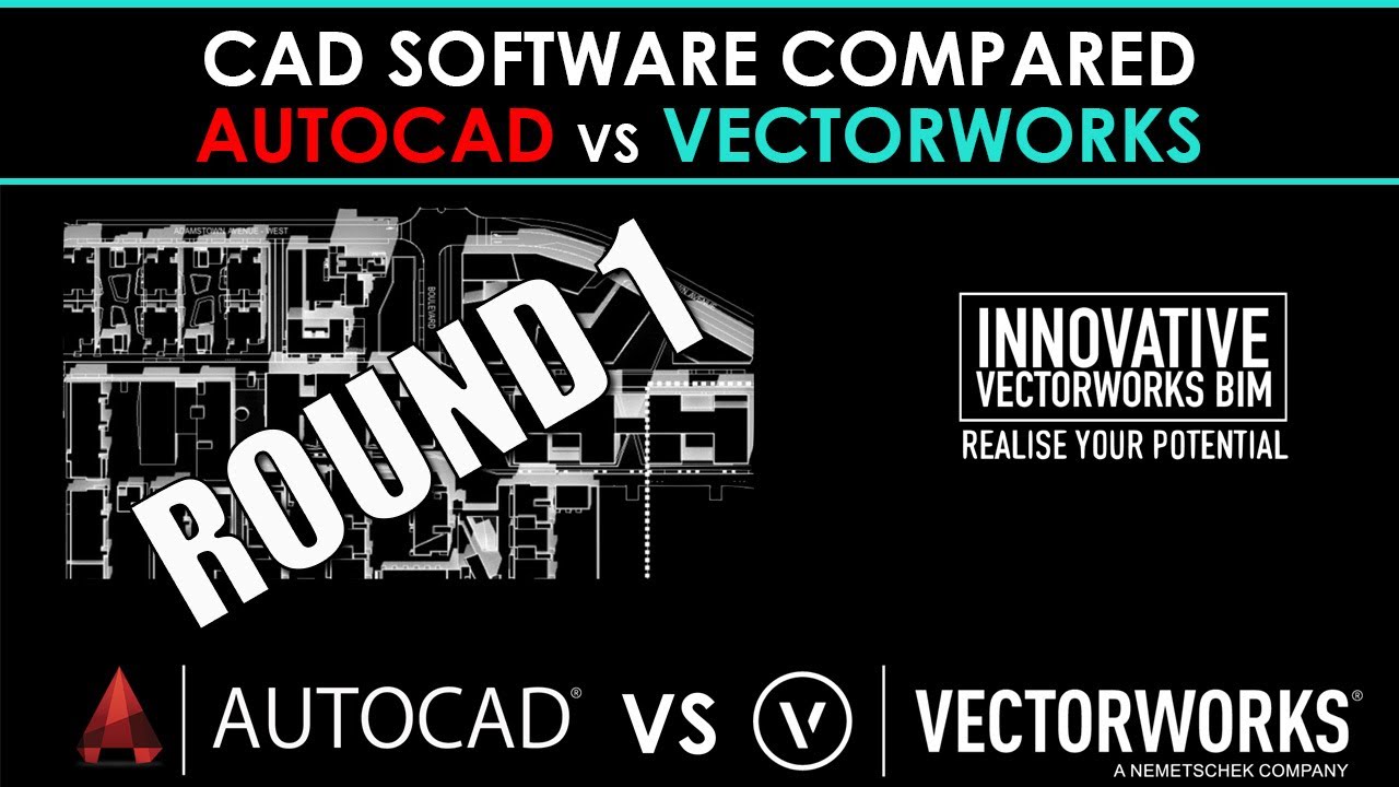 Vectorworks Vs AutoCAD ROUND I: USABILITY