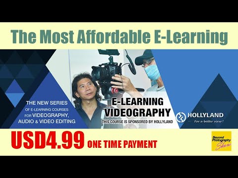 My Newest E-Learning Course On Videography