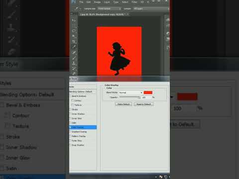 Stroke Siluet #photoshopcs6 #tutorial #shorts