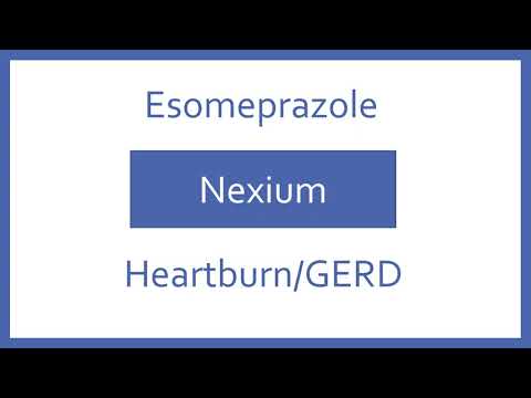 Esomeprazole Pronunciation - Generic Name, Brand Name, Indication (Top 200 Drugs) PTCB PTCE NCLEX
