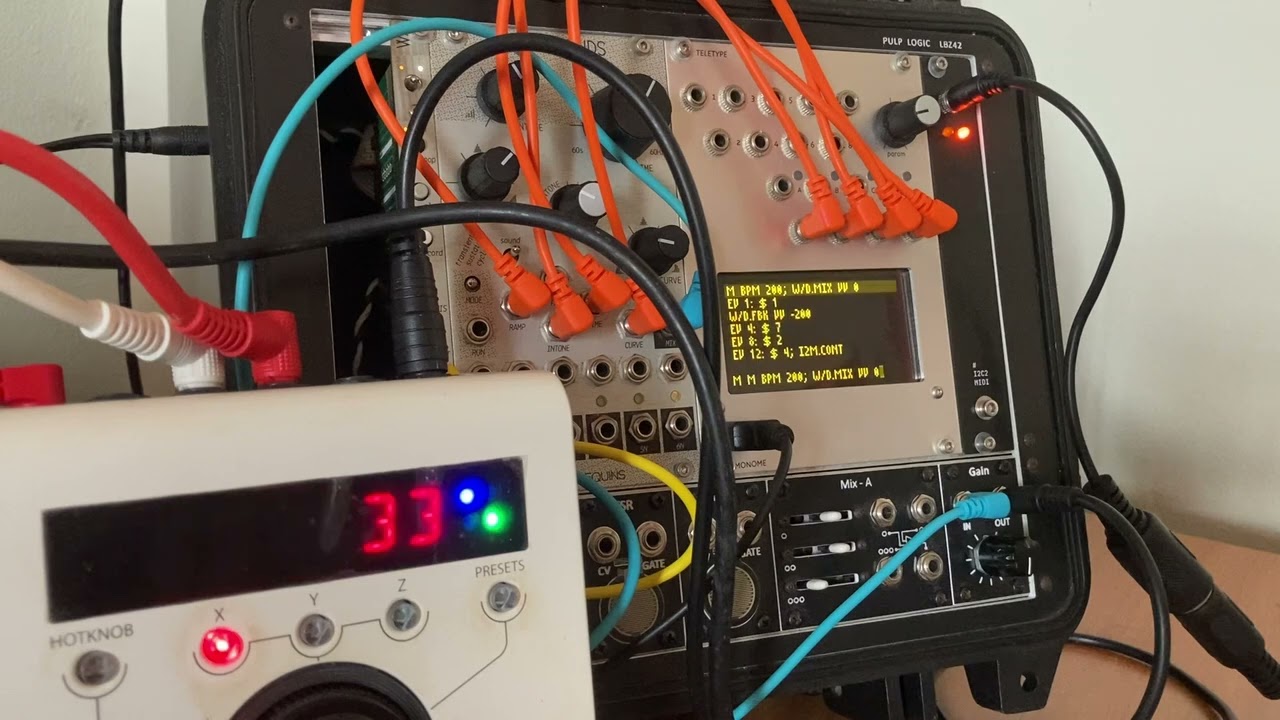 Teletype Controlling Eventide