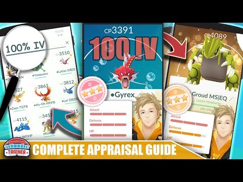 SEARCH FOR IV'S! THE COMPLETE GUIDE FOR THE NEW APPRAISAL SYSTEM & NEW IV SEARCH TERMS | POKEMON GO