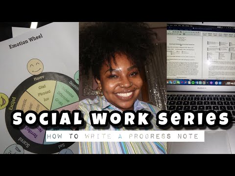 SOCIAL WORK SERIES: A FULL BREAKDOWN ON HOW TO DO A SOCIAL WORK PROGRESS NOTE!