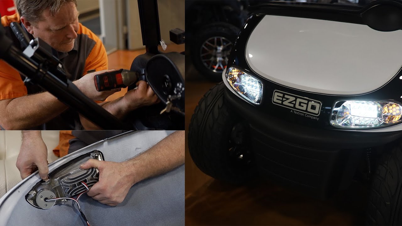 How to Change a Golf Cart Headlight | Dean Team Golf Carts