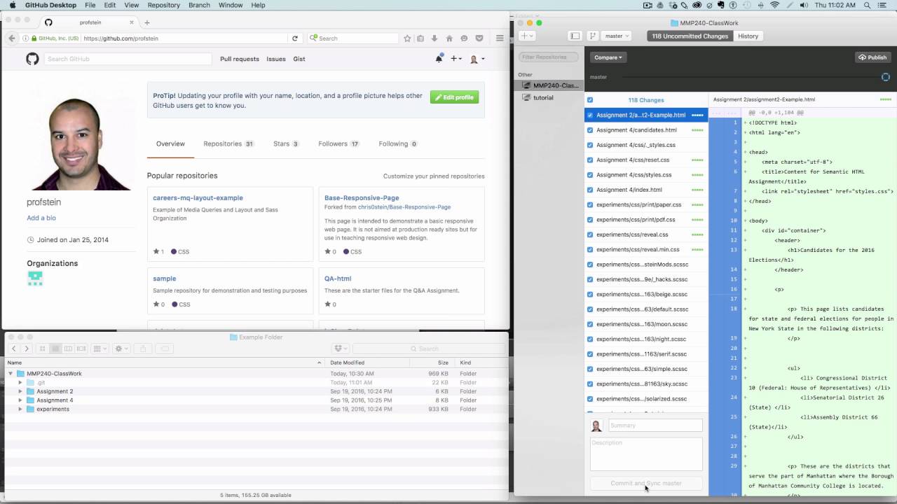 Create GitHub Repository with GitHub Desktop Mac