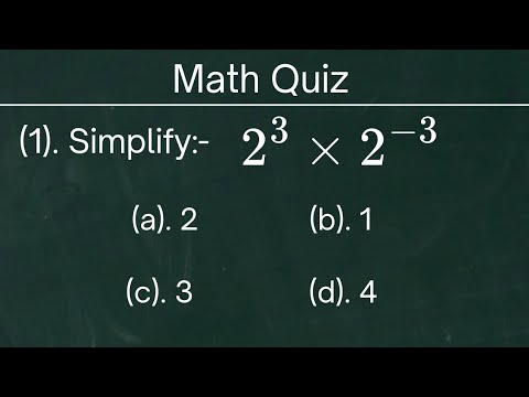 Can You Pass 7th Grade Math Exponents and Powers Test | Math Quiz