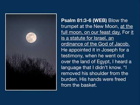 The Full Moon in Psalm 81 (The Moon, pt. 4)