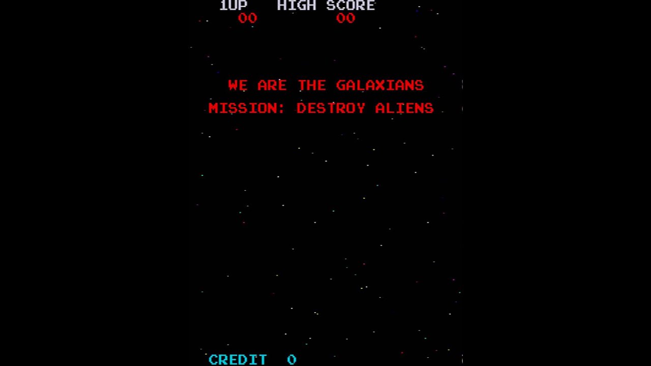 Galaxian (Namco set 1) [MAME] [shortplay]