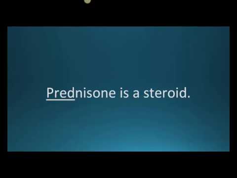 How to pronounce prednisone (Deltasone) (Memorizing Pharmacology Flashcard)
