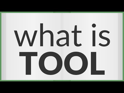 Tool | meaning of Tool