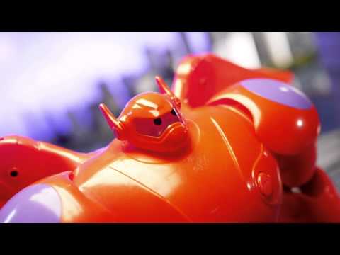 Disney Big Hero 6 Deluxe Flying Baymax Commercial by Bandai