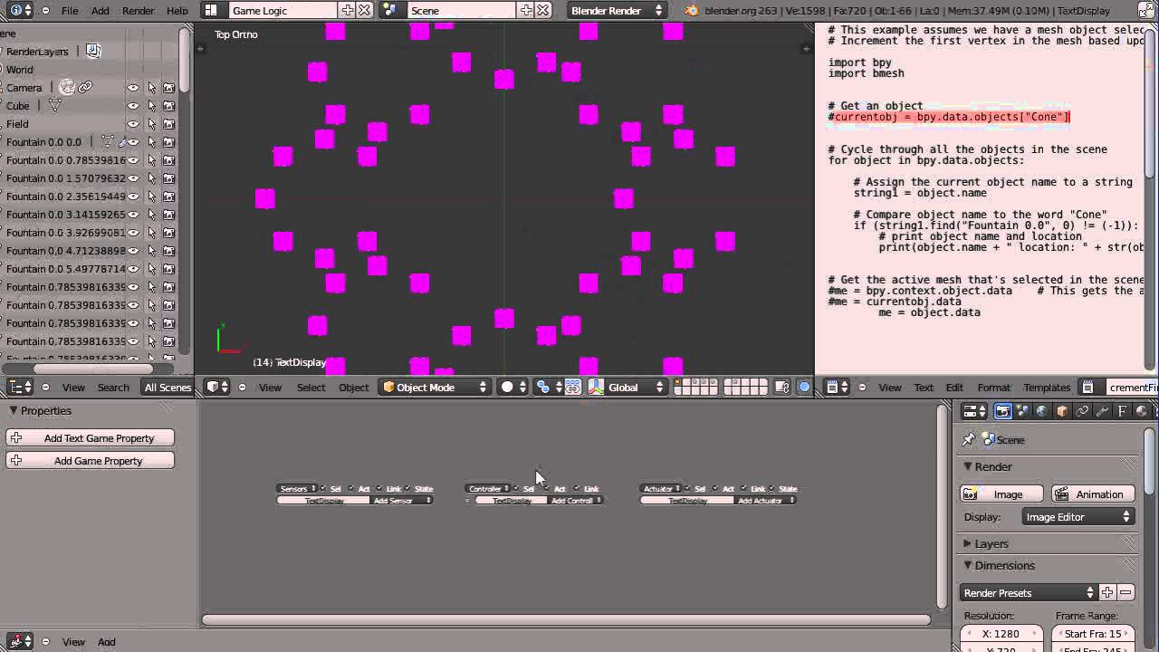 Blender Python Tutorial - Basic Python Programming - Part 21