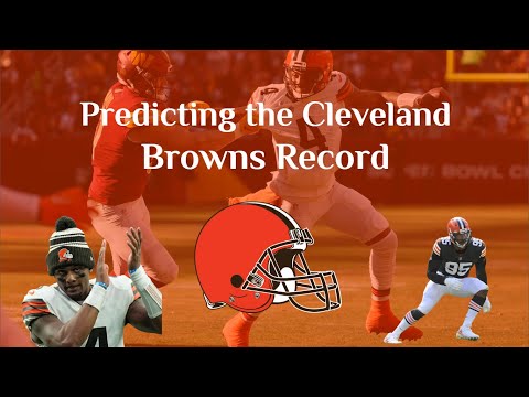 Predicting the Cleveland Browns Record (2023-2024)