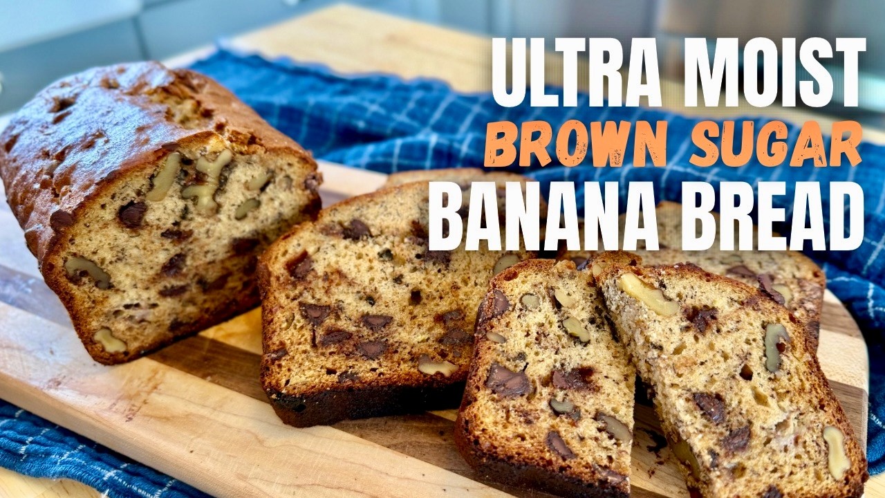 Brown Sugar Banana Bread Recipe | Easy, Quick & Ultra-Moist!