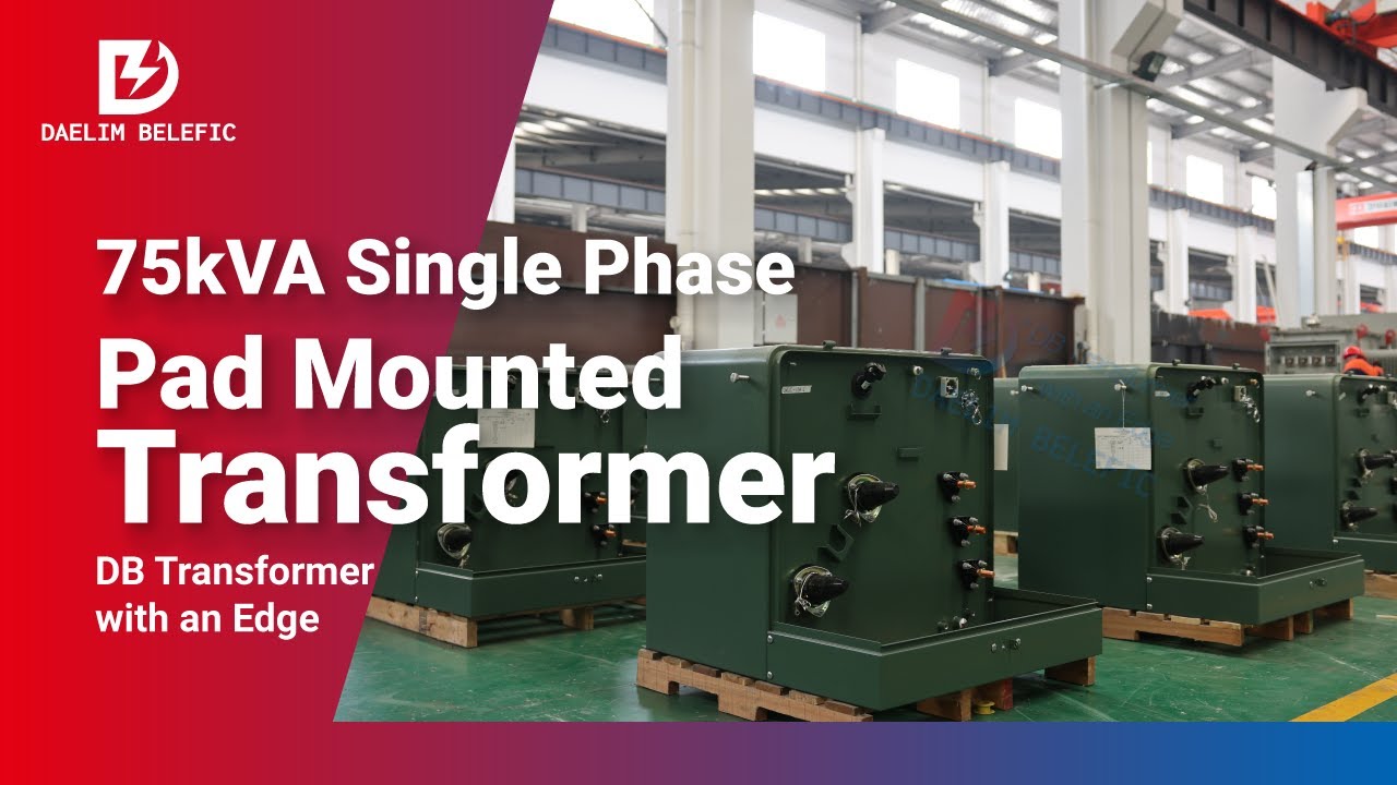 75kVA Single Phase Pad Mount Transformer | Daelim Transformer