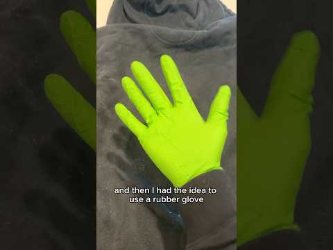 Simple hack to remove fuzz and lint from clothes #laundryhack #lifehacks #laundry