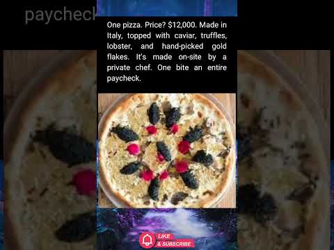 Would You Pay $12,000 For This Pizza?