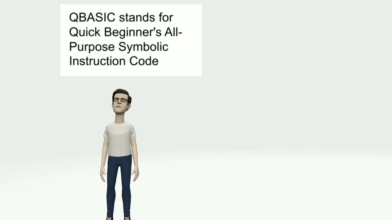 Learn basic introduction about QBASIC
