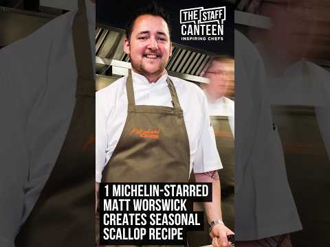 1 Michelin-starred Matt Worswick creates seasonal scallop recipe