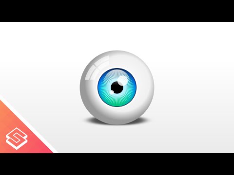 Inkscape Beginner Tutorial Vector Eyeball Video Lecture Inkscape