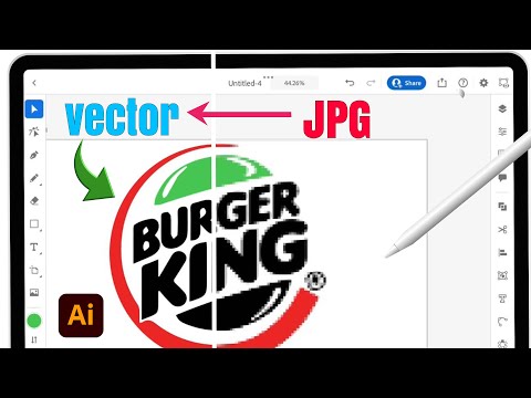Vectoring on the iPad - Image Trace, auto-trace, JPG to Editable Vector with Illustrator