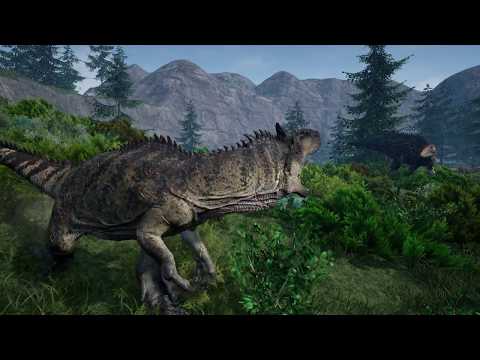 Steam Community :: Video :: Allosaurus hunting Shantungosaurus - The ...