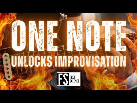 How to improvise over chord changes by finding only one note by name
