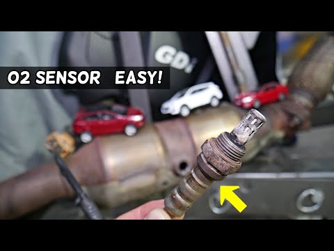 OXYGEN SENSOR BANK 1 SENSOR 2 DOWNSTREAM REPLACEMENT HYUNDAI KIA 2.4 GDI ENGINE