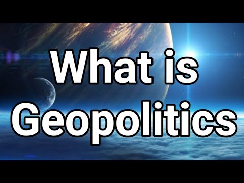 What is Geopolitics. Urdu /English