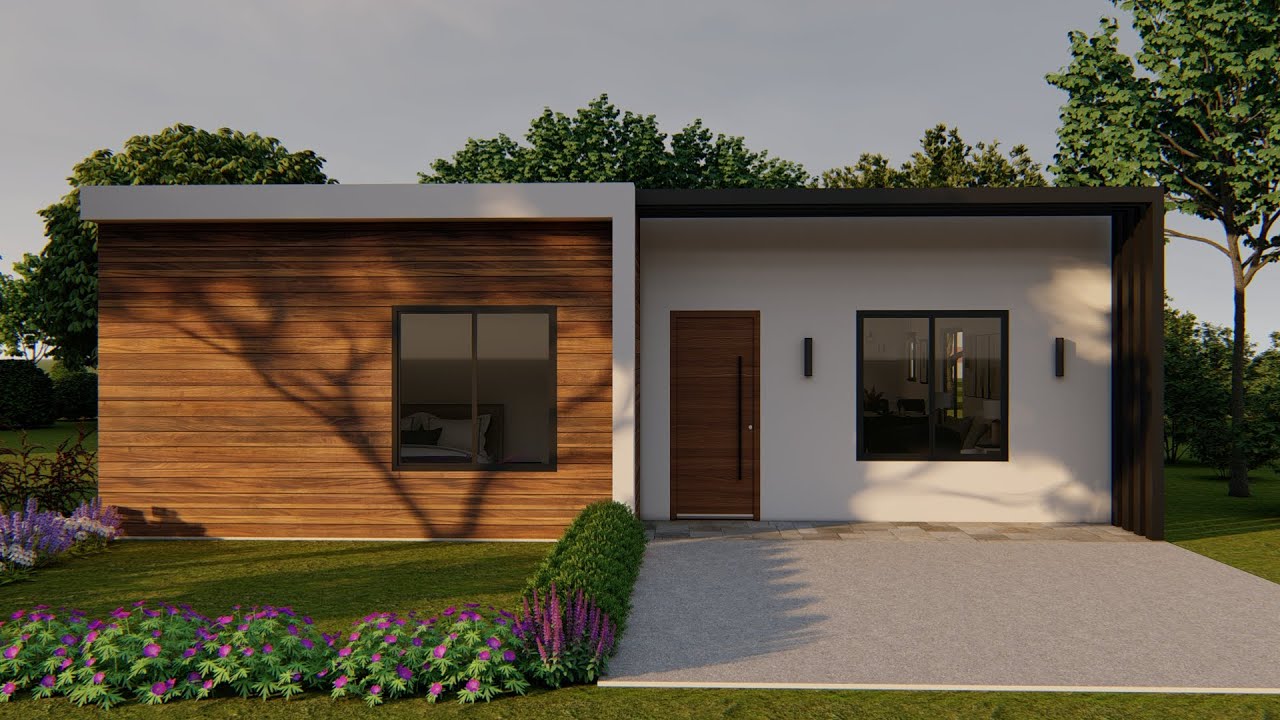 6m x 12m (20 ft x 40 ft.) | 3 Bedroom House | Big living in a small house