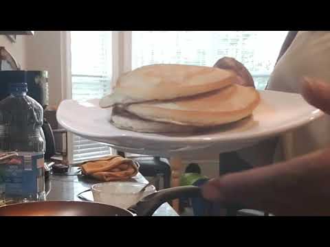 THE BEST PANCAKE MIX EVER | KRUSTEAZ BUTTERMILK PANCAKES START TO FINISH IN 2 MINS