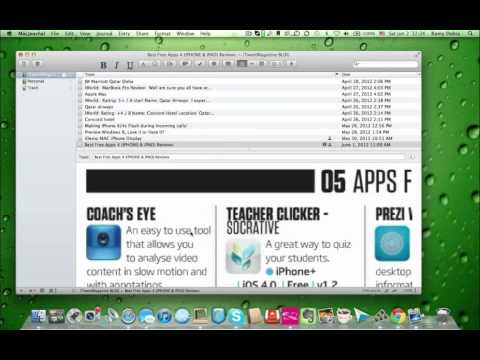 MacJournal MAC App for Bloggers Review