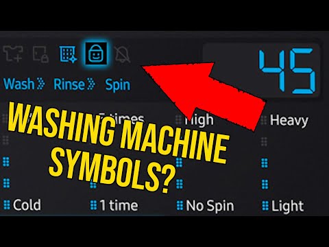 Samsung Washing Machine Symbols [Explained]