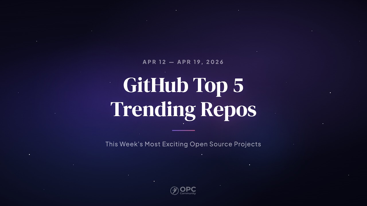AI Agents That Evolve Themselves — GitHub Weekly Trending (April 13 - 19, 2026)