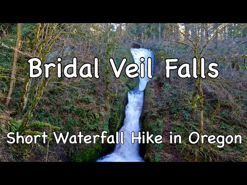 Hiking Bridal Veil Falls - Oregon Travel