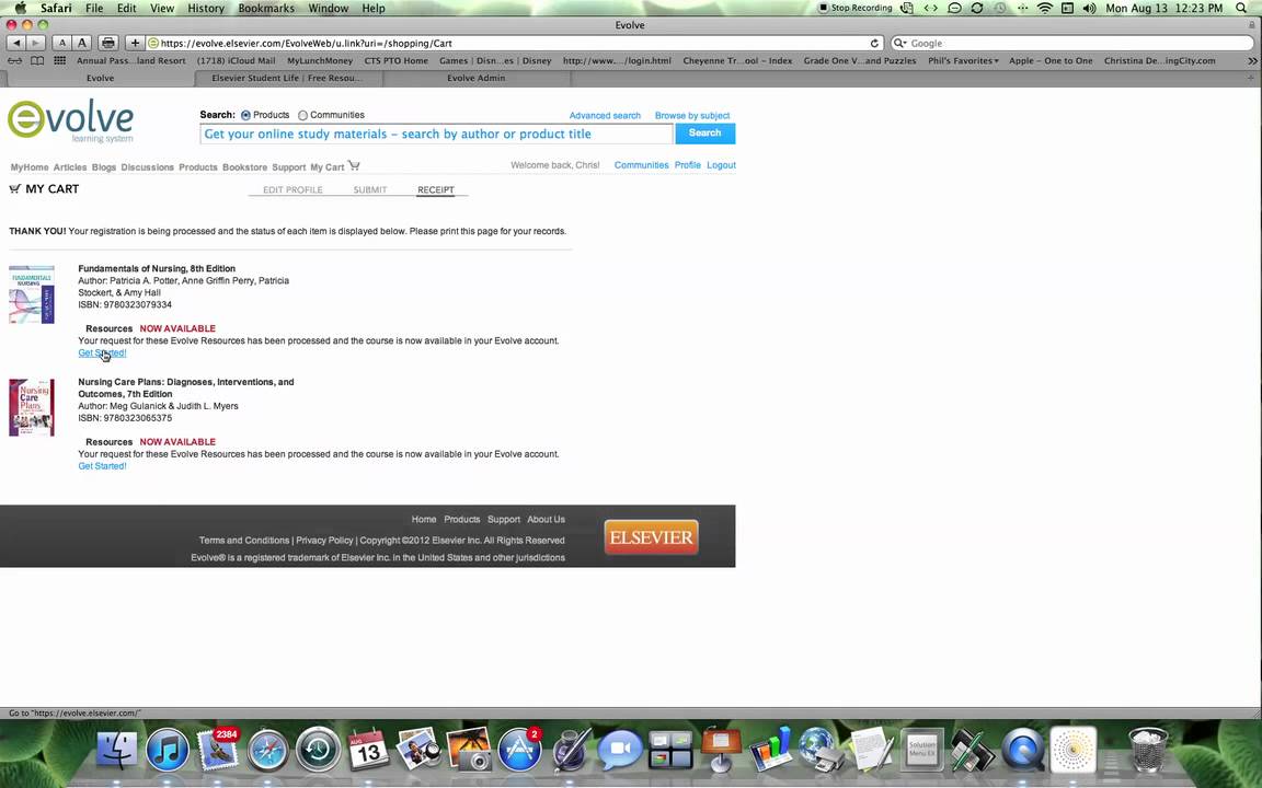 Evolve Resources-Getting Started