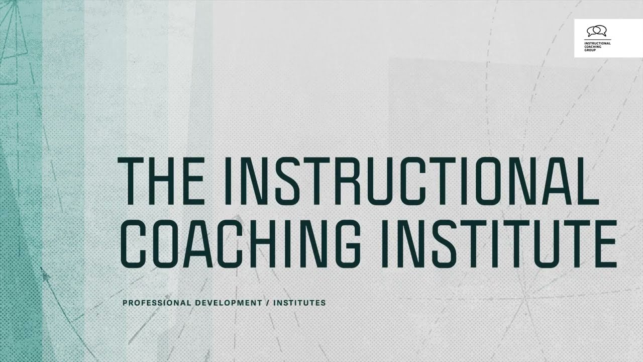 The Intensive Instructional Coaching Institute with Jim Knight