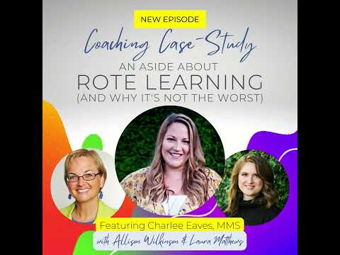 An Aside About Rote Learning And Why It's Not The Worst